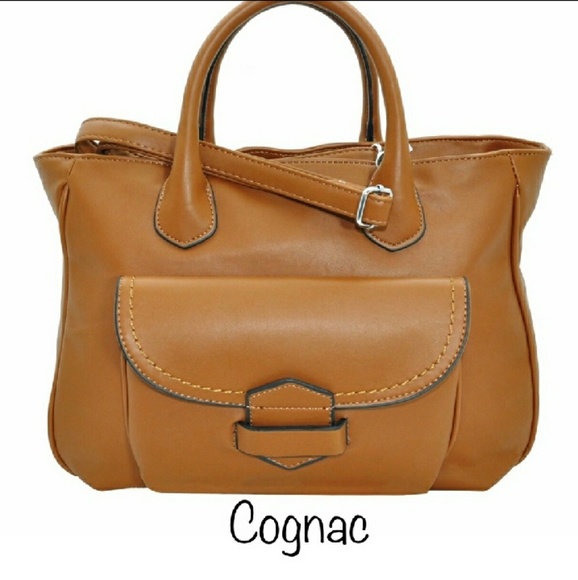 Northside trends | Bags | 2 Left Lrg Premium Cognac Crossbody Tote ...